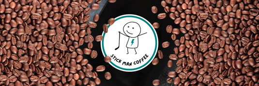 Stick Man Coffee, freshly packaged beans shipped to your door